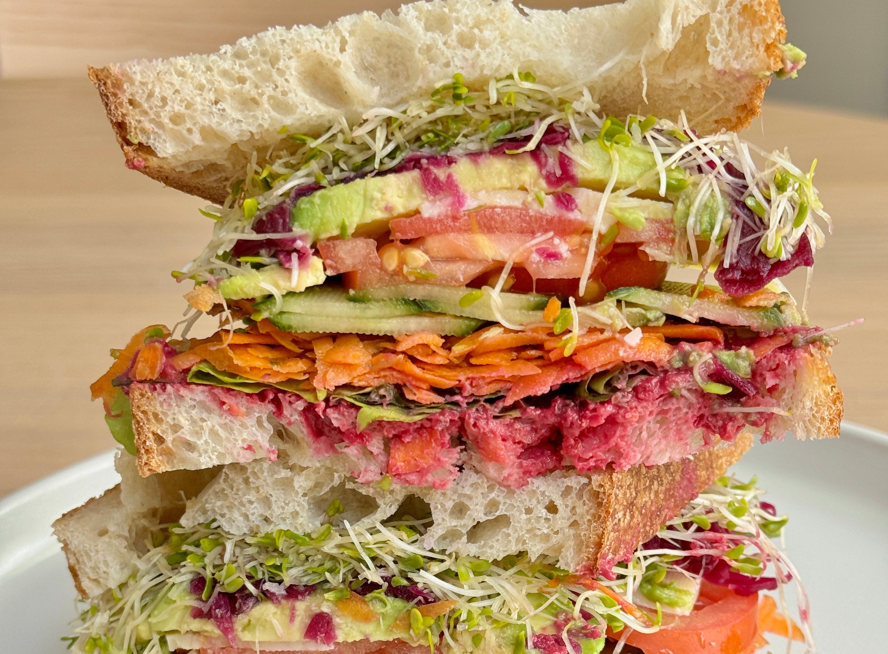 Vibrant Veggie Sandwich – Farmers Pick
